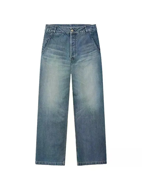 Fear Of God Washed-effect Whiskered Jeans
