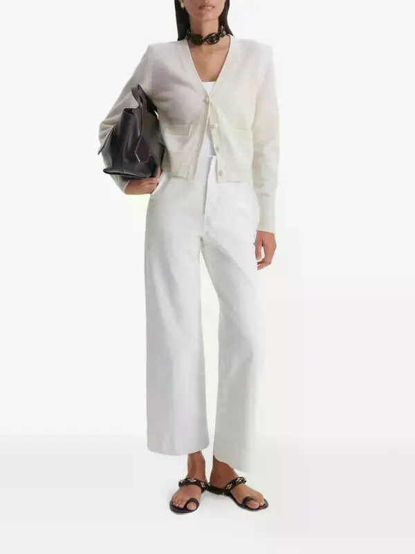 Scanlan Theodore V-neck Button-down Cardigan