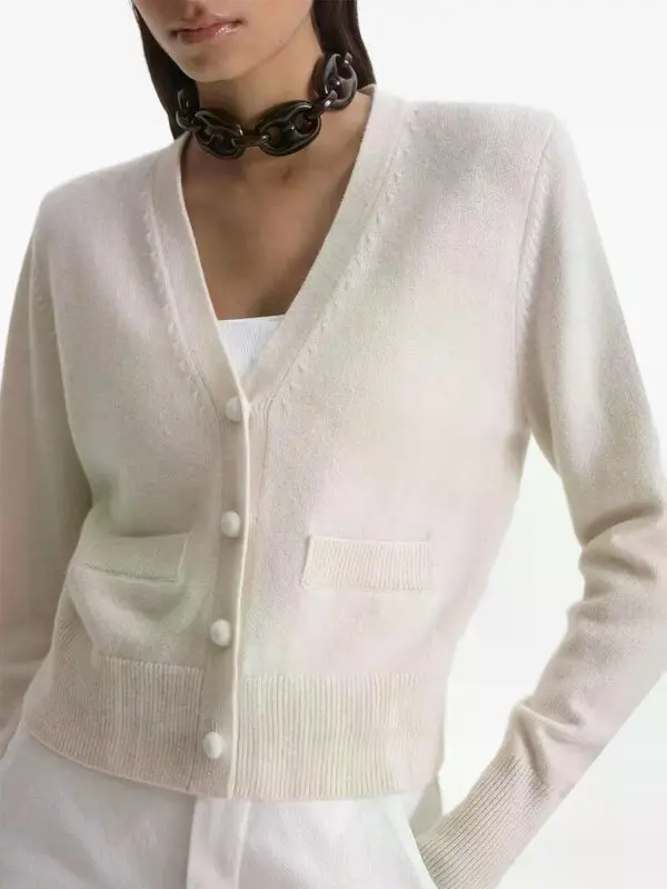 Scanlan Theodore V-neck Button-down Cardigan