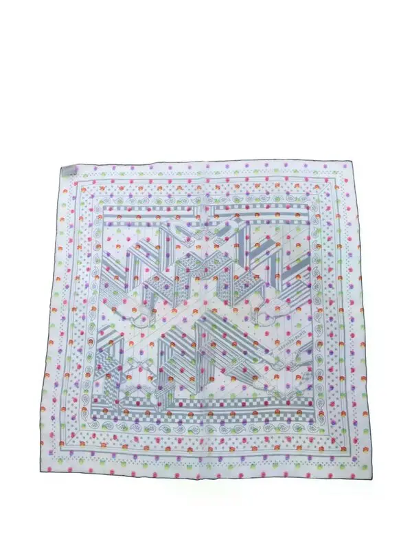 Hermès Sangles En Zigzag Scarf
