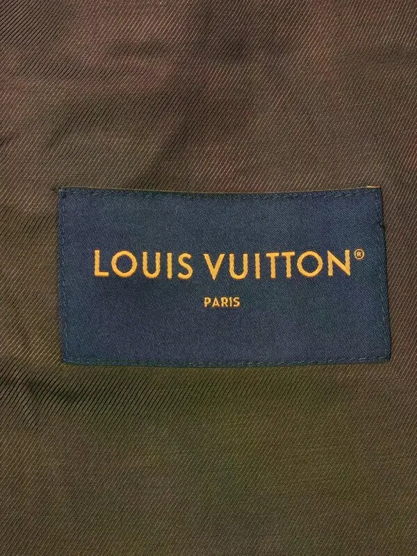 LOUIS VUITTON Monogram Embossed Oversized Jacket