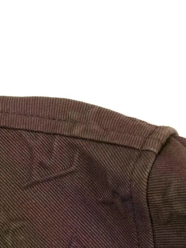 LOUIS VUITTON Monogram Embossed Oversized Jacket