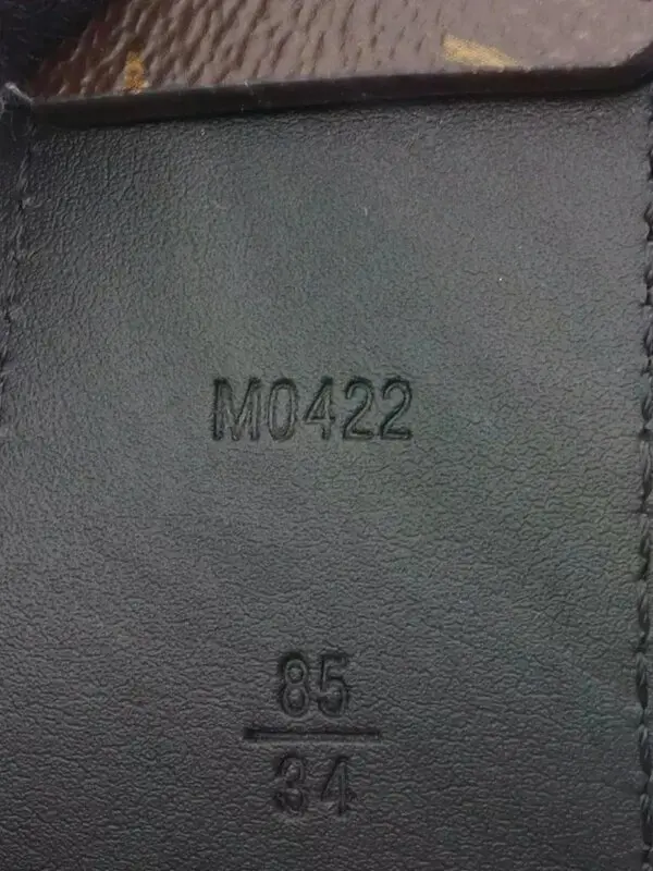 LOUIS VUITTON Monogram Pyramid Belt