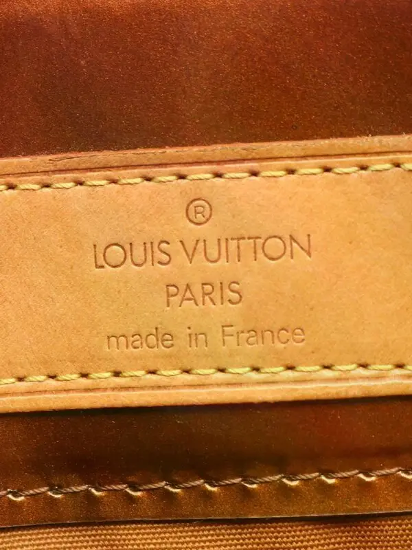 LOUIS VUITTON Monogram Vernis Lead Pm Handbag