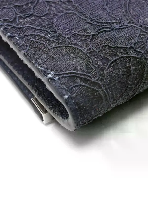 JIMMY CHOO 2010s Milla Lace Chain Wallet
