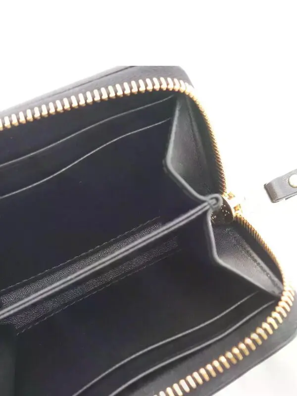 Miu Miu 2020s Matelassé Coin Purse - Black