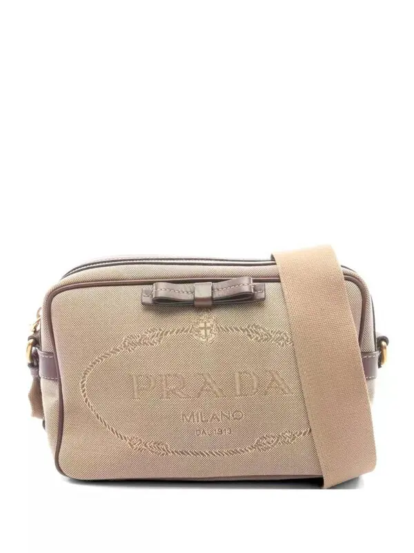 Prada Jacquard Shoulder Bag