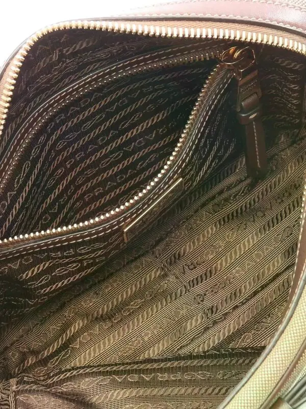 Prada Jacquard Shoulder Bag