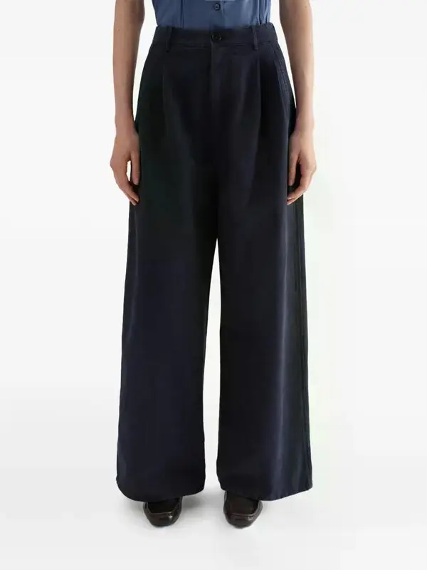 JIL SANDER Pleated Palazzo Pants