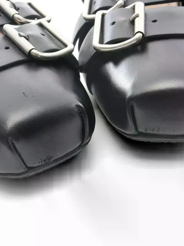 Dior Punk Buckled Ballet Flats