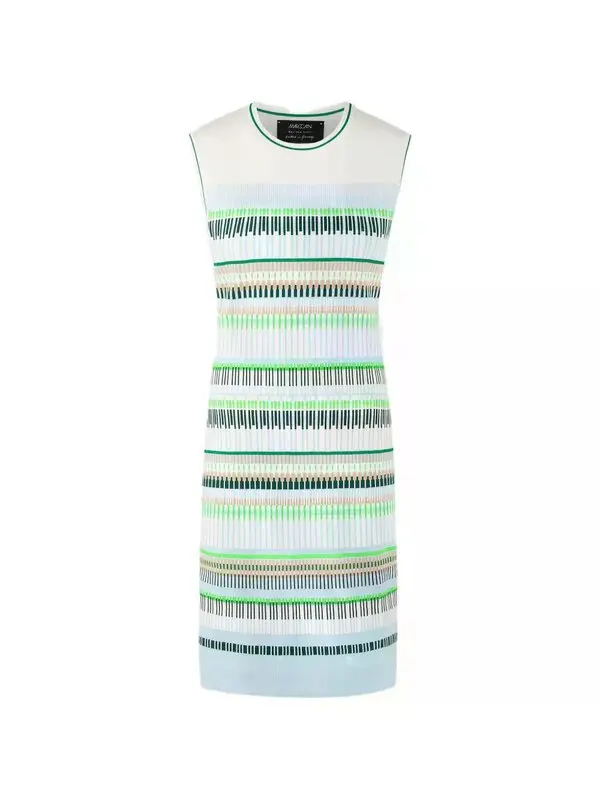 MARCCAIN Striped Sleeveless Mini Dress
