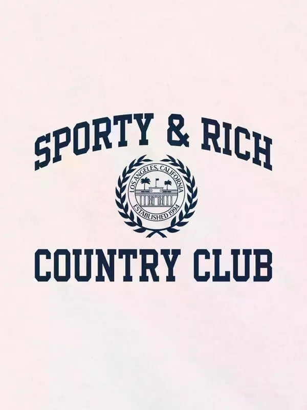 SPORTY & RICH Varsity Crest Shorts