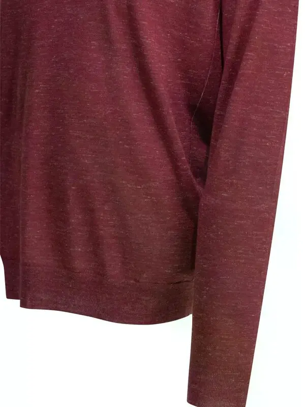 Zegna Marl Knit Crew-neck Sweater