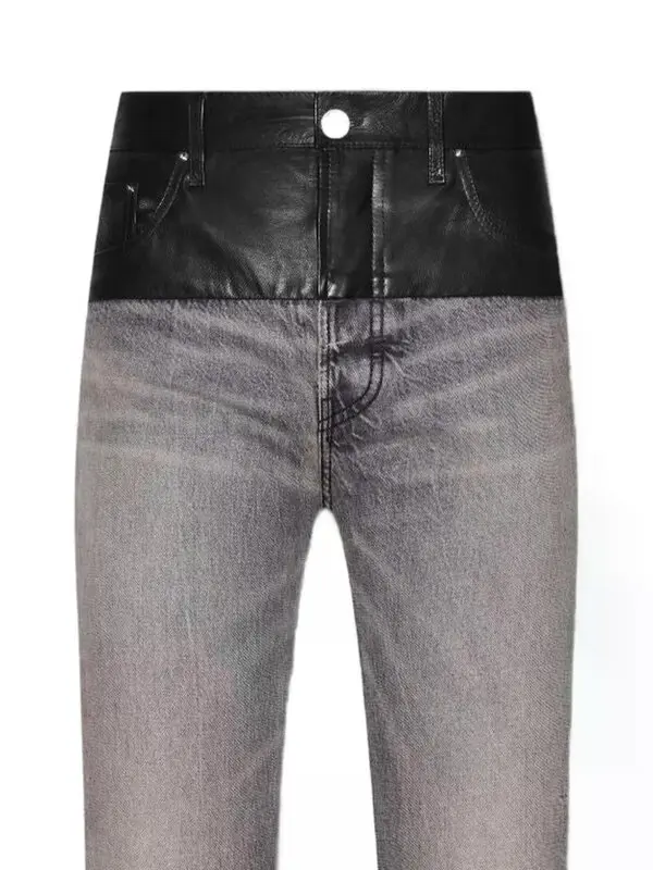 Amiri Hybrid Straight Jeans