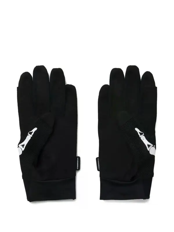 NEIGHBORHOOD Skeleton Print Gloves