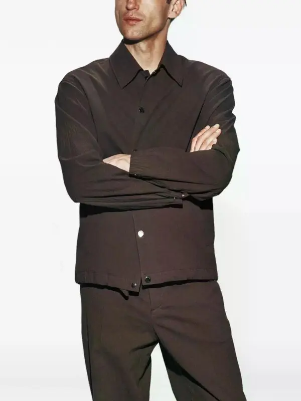 PAOLO PECORA Button-up Shirt Jacket
