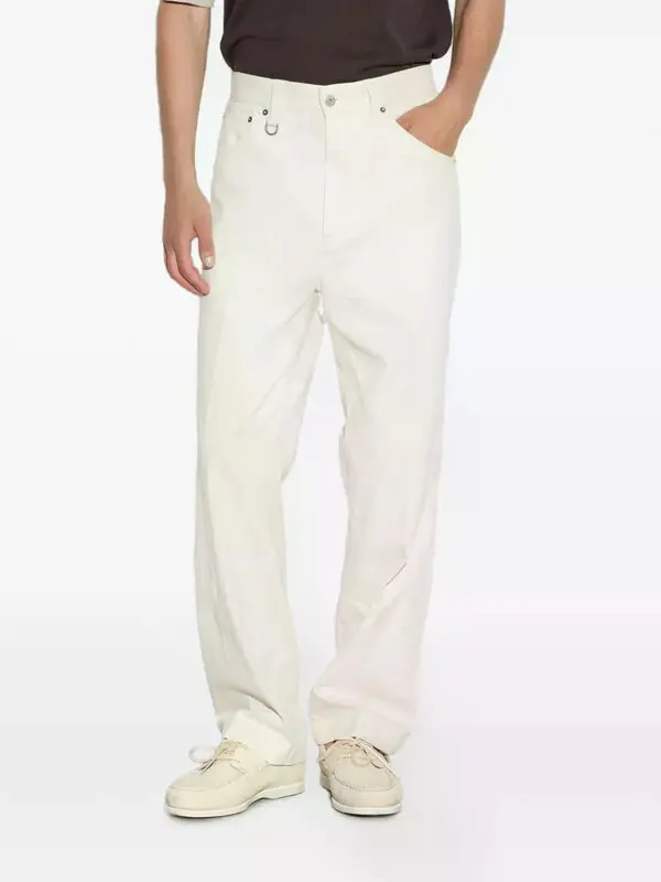 PAOLO PECORA Loose-fit Five-pocket Trousers