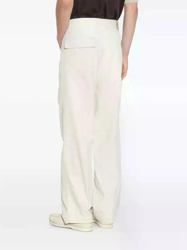 PAOLO PECORA Loose-fit Five-pocket Trousers