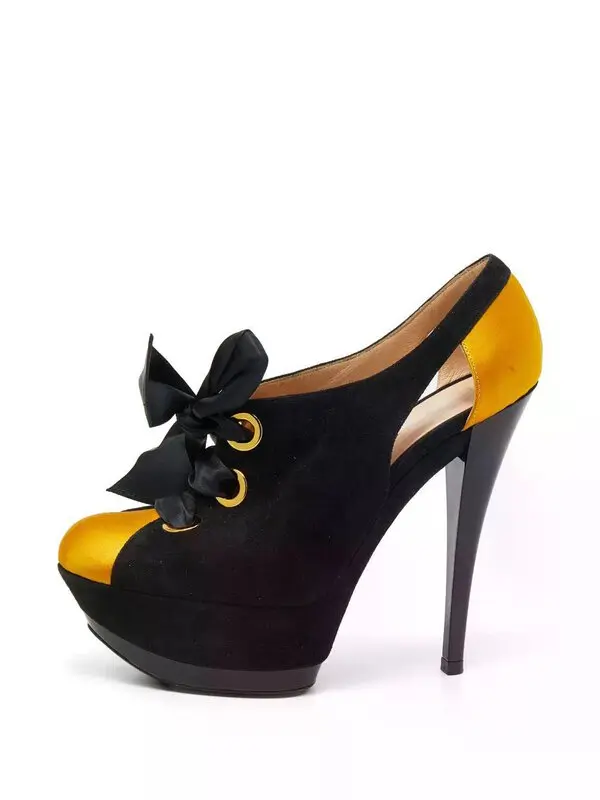 Casadei Suede Lace-up Platform Ankle Boots