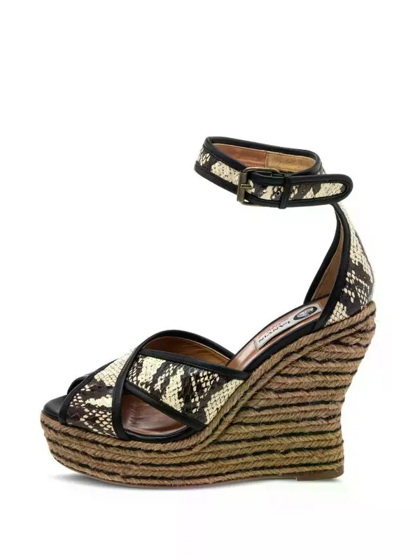 LANVIN 115mm Leather Heeled Sandals