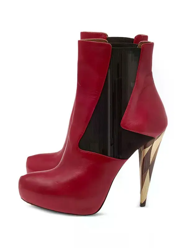 Fendi 150mm Platform Ankle Boots