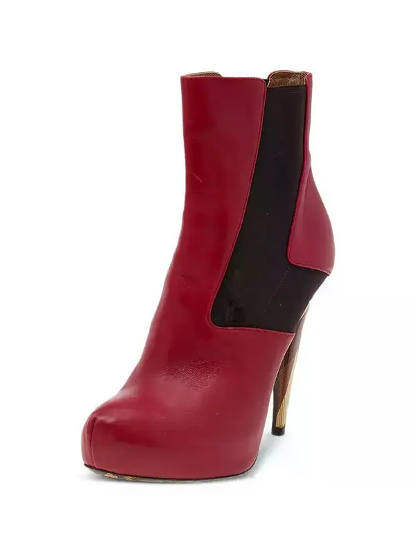 Fendi 150mm Platform Ankle Boots