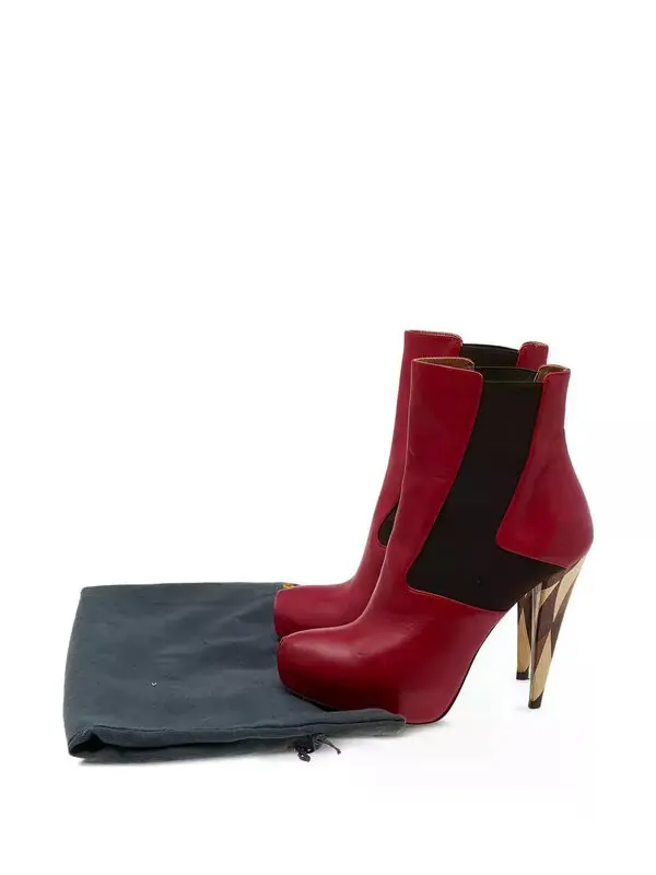 Fendi 150mm Platform Ankle Boots