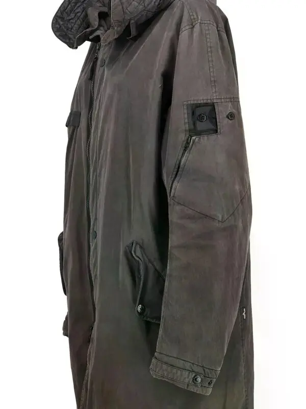 Stone Island Hooded Parka Coat