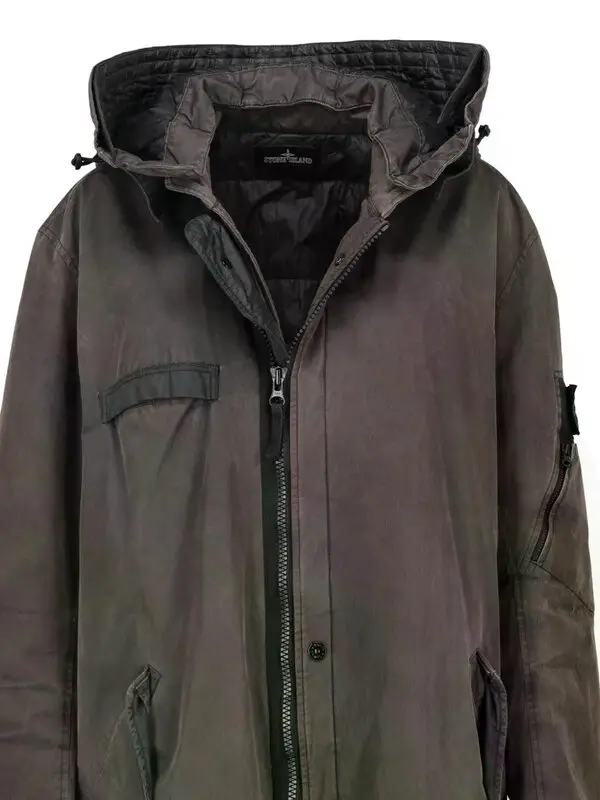 Stone Island Hooded Parka Coat