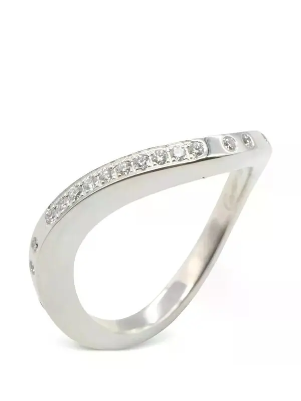 Cartier 18k White Gold Diamond Ring