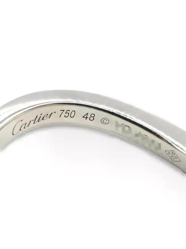 Cartier 18k White Gold Diamond Ring