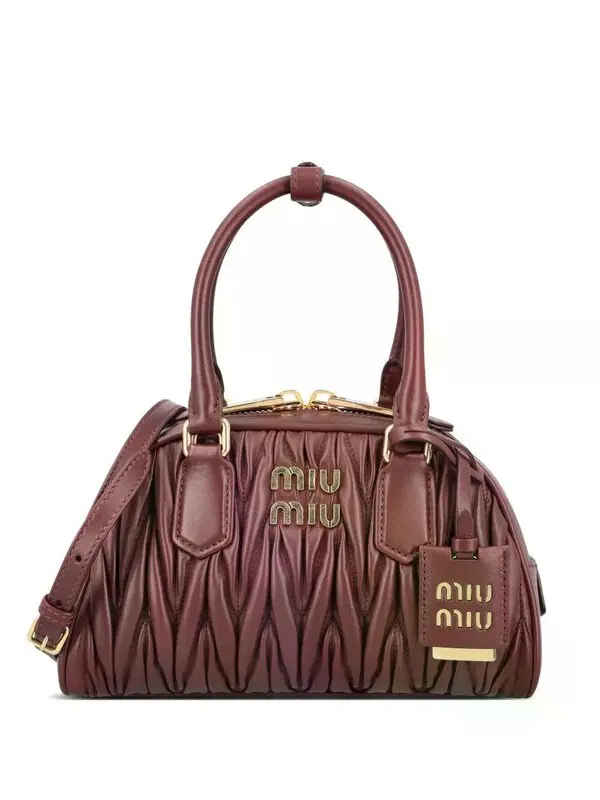 Miu Miu Matelassé Leather Shoulder Bag
