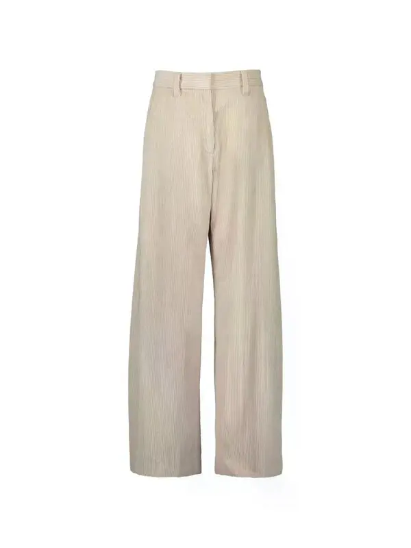 Brunello Cucinelli Beige Corduroy Trousers