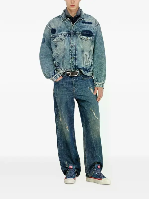 DIESEL® 2001 D-macro Relaxed-fit Jeans
