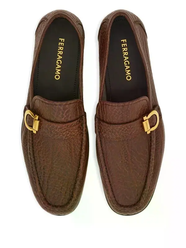 FERRAGAMO Gancini Buckle Loafers