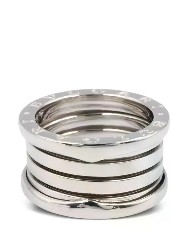 BVLGARI B.zero1 4-band Ring In White Gold - Silver