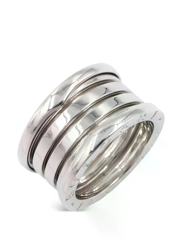BVLGARI B.zero1 4-band Ring In White Gold