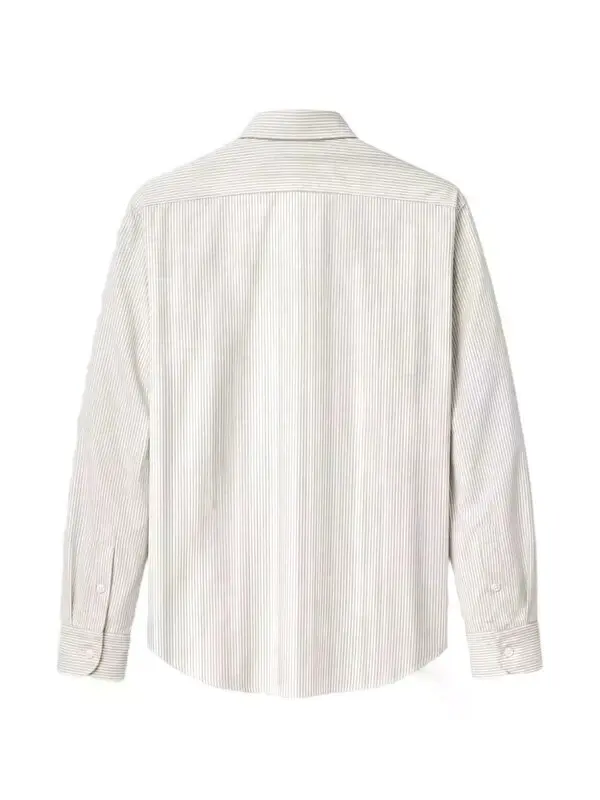 TRAIANO MILANO Long-sleeve Striped Shirt