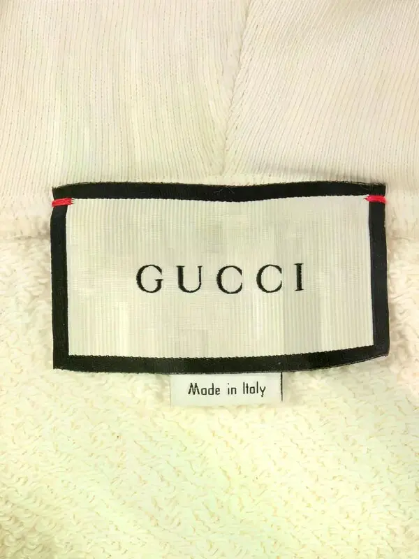 Gucci Sequin Hoodie With Blade Logo