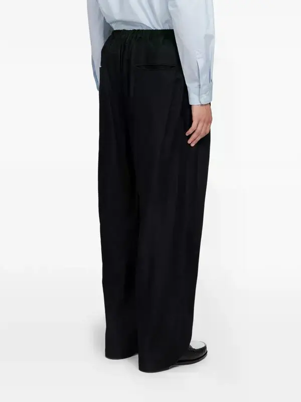 SSSTEIN Pleated Wide-leg Trousers