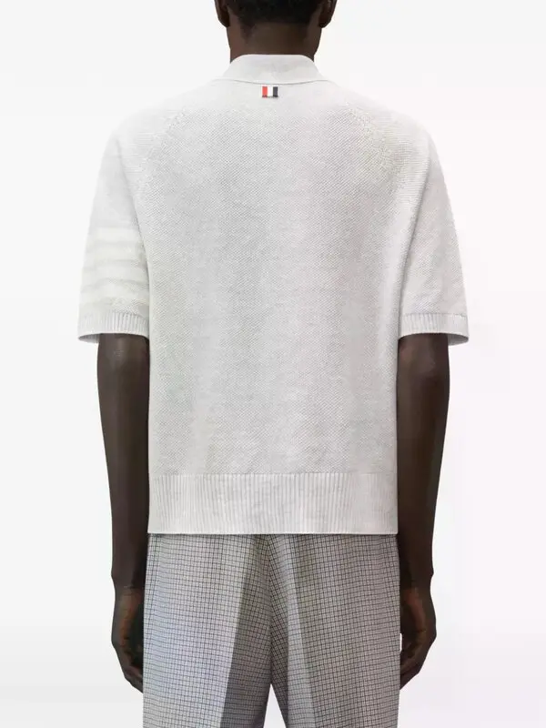 Thom Browne 4-bar Relaxed-fit Polo Shirt