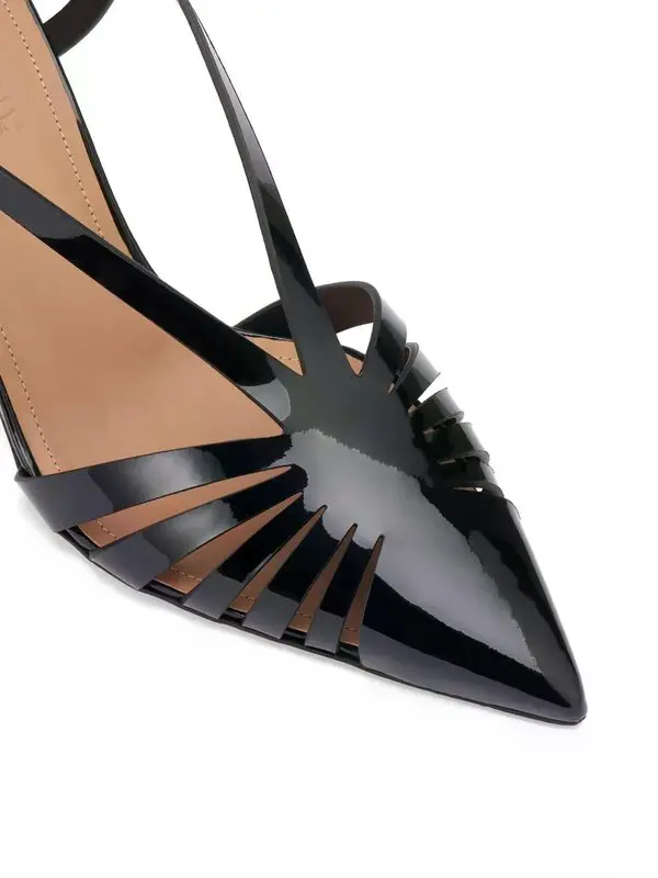 MALONE SOULIERS Janette Patent Leather Pumps