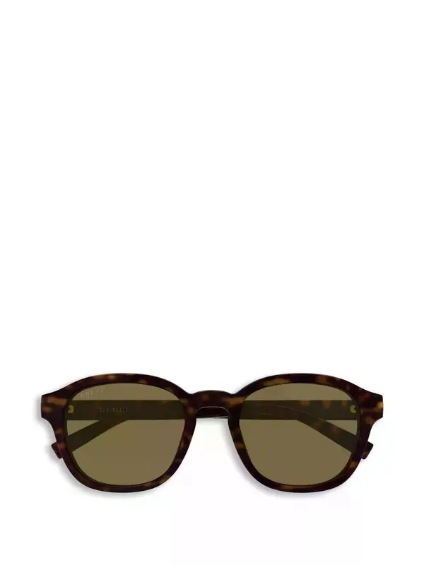 Gucci Round-frame Sunglasses - Brown