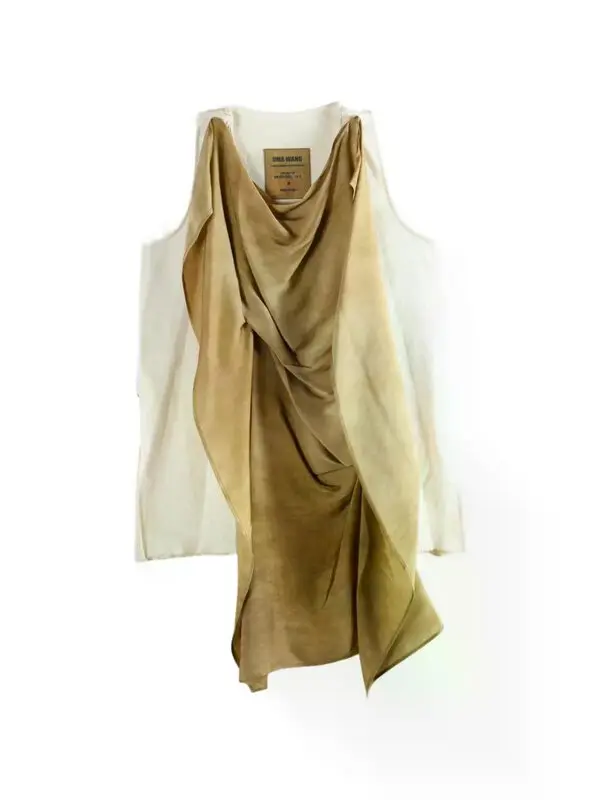 UMA WANG Draped Taylor Top