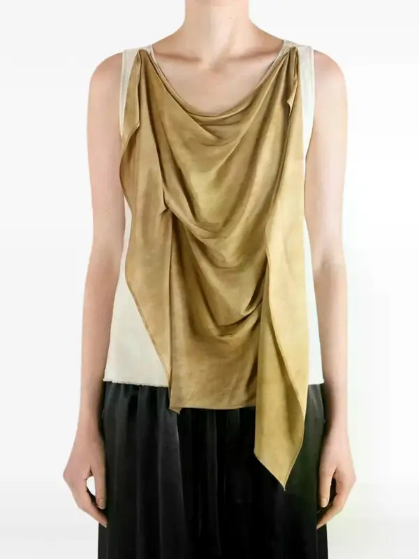 UMA WANG Draped Taylor Top
