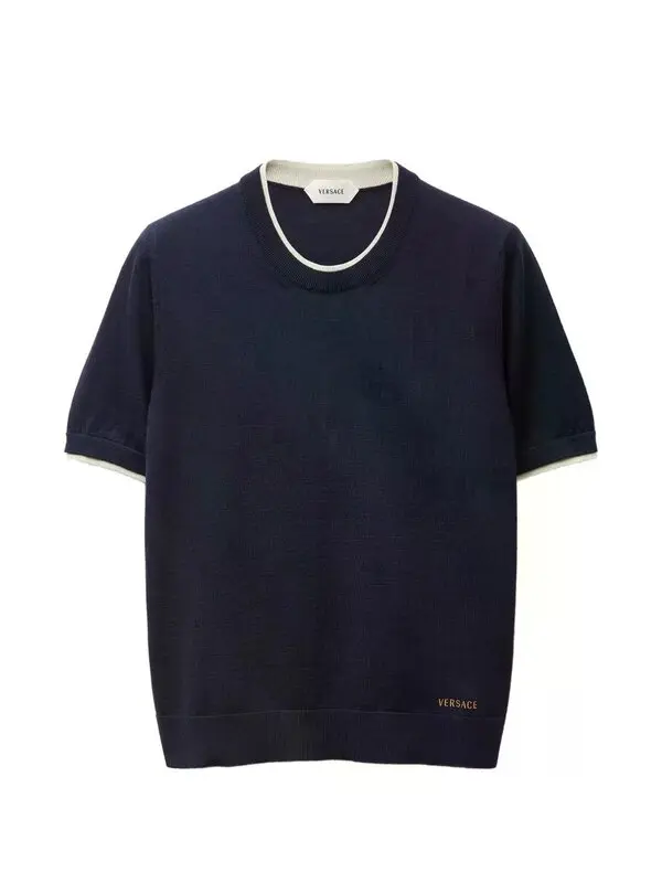 Versace Wool Knit T-shirt