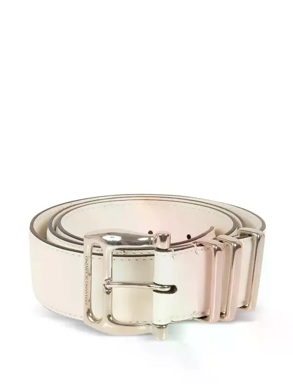 Ermanno Scervino Buckle-fastening Leather Belt - Neutrals