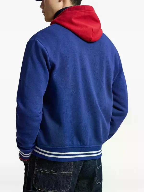 Polo Ralph Lauren Embroidered Fleece Baseball Jacket