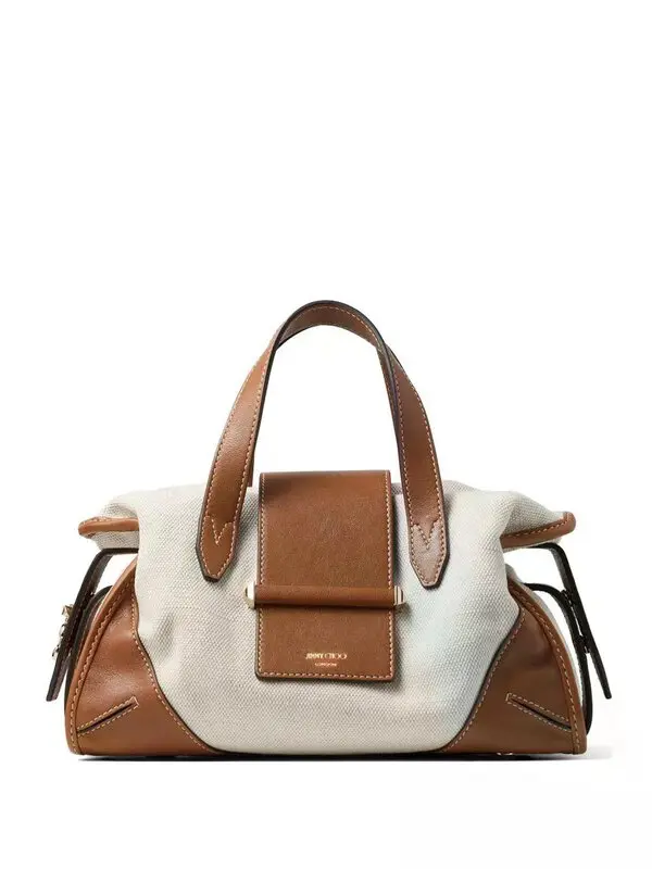 JIMMY CHOO Bar Tote Bag With Leather Trim