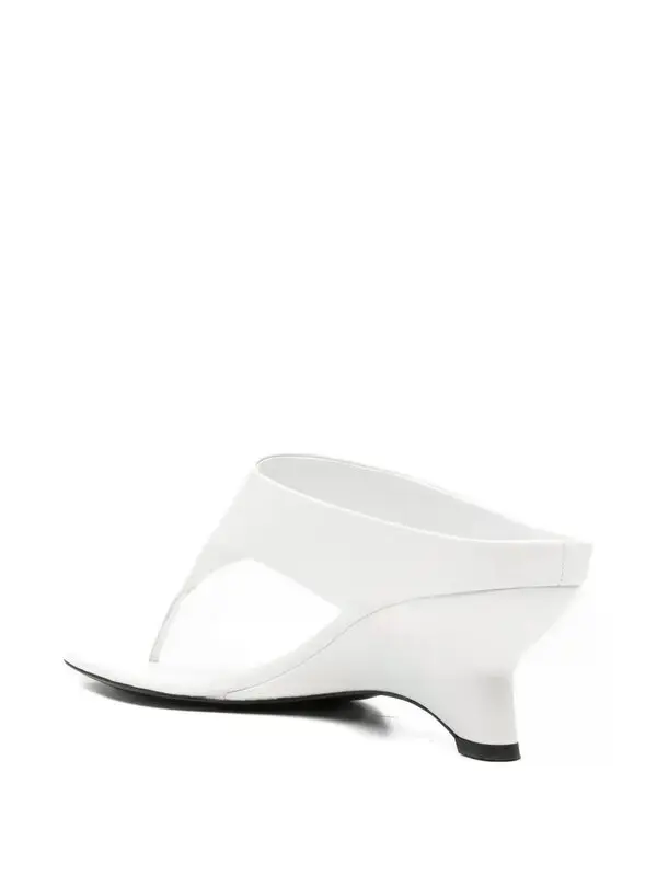Khaite Thong Wedge Sandals